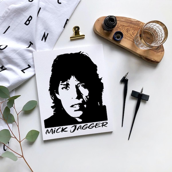 Mick Jagger - Etsy