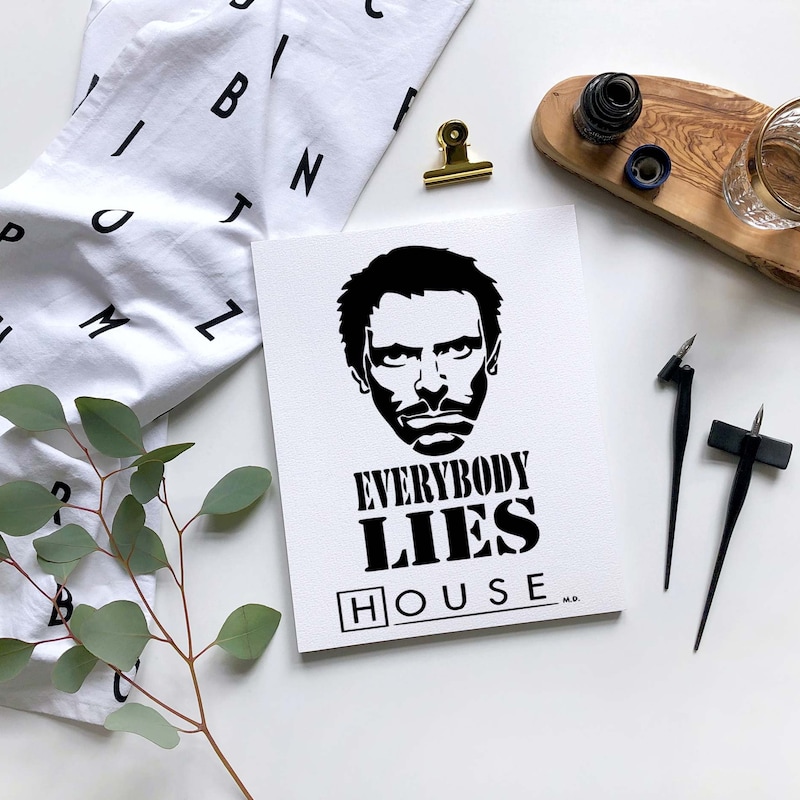 House Md Poster - Etsy