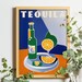 TEQUILA POSTER Retro Advertising Mexican Wall Art 24x36 / 20x30 / 18x24 ...