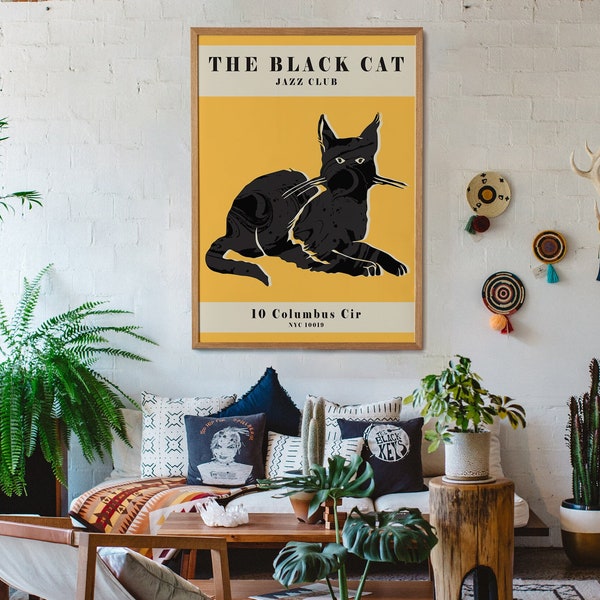 Jazz Cat Design - Etsy