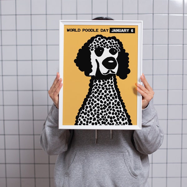 Poodle Art Print - Etsy
