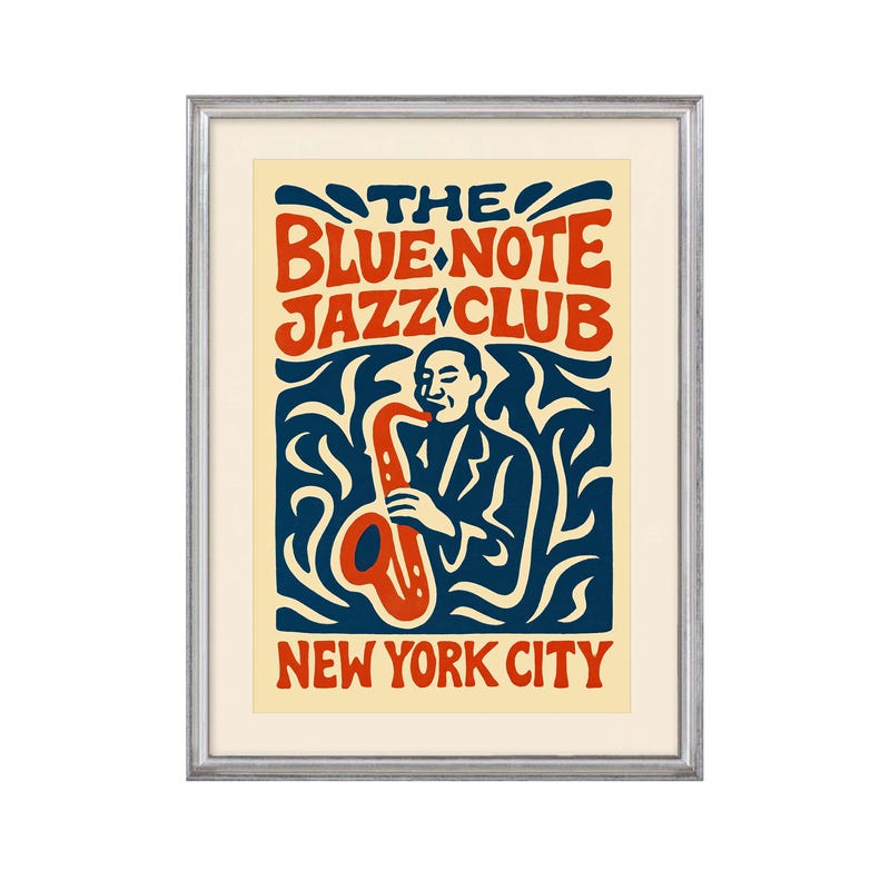 Jazz Poster - Etsy