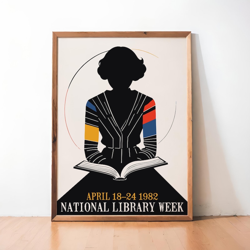 Librarian Poster - Etsy