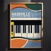 1998 Nashville Jazz Festival Poster - Retro Music City Jazz Club Event ...