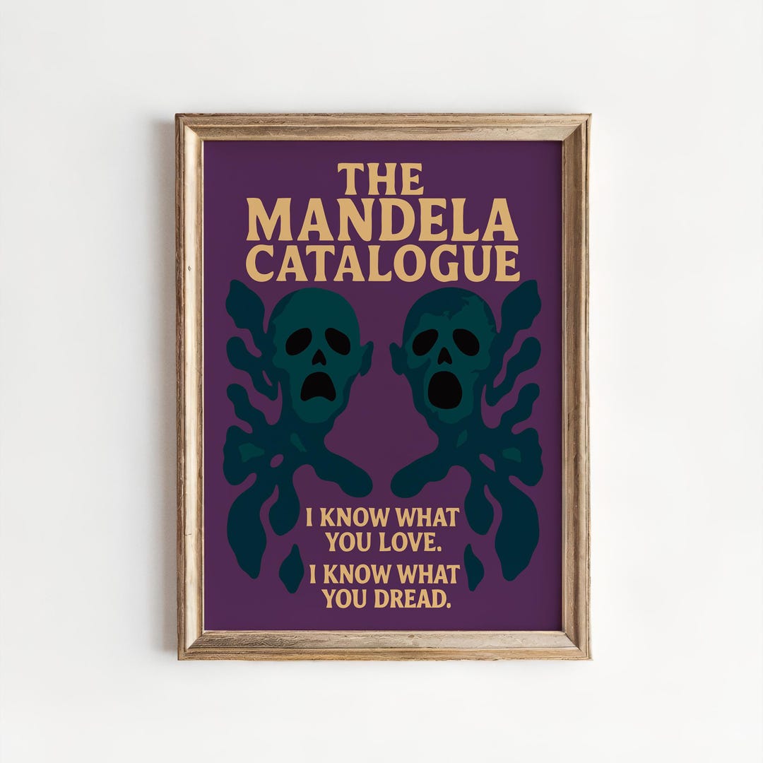 The Mandela Catalogue Poster - Intruder and Alternate Art Print for ...