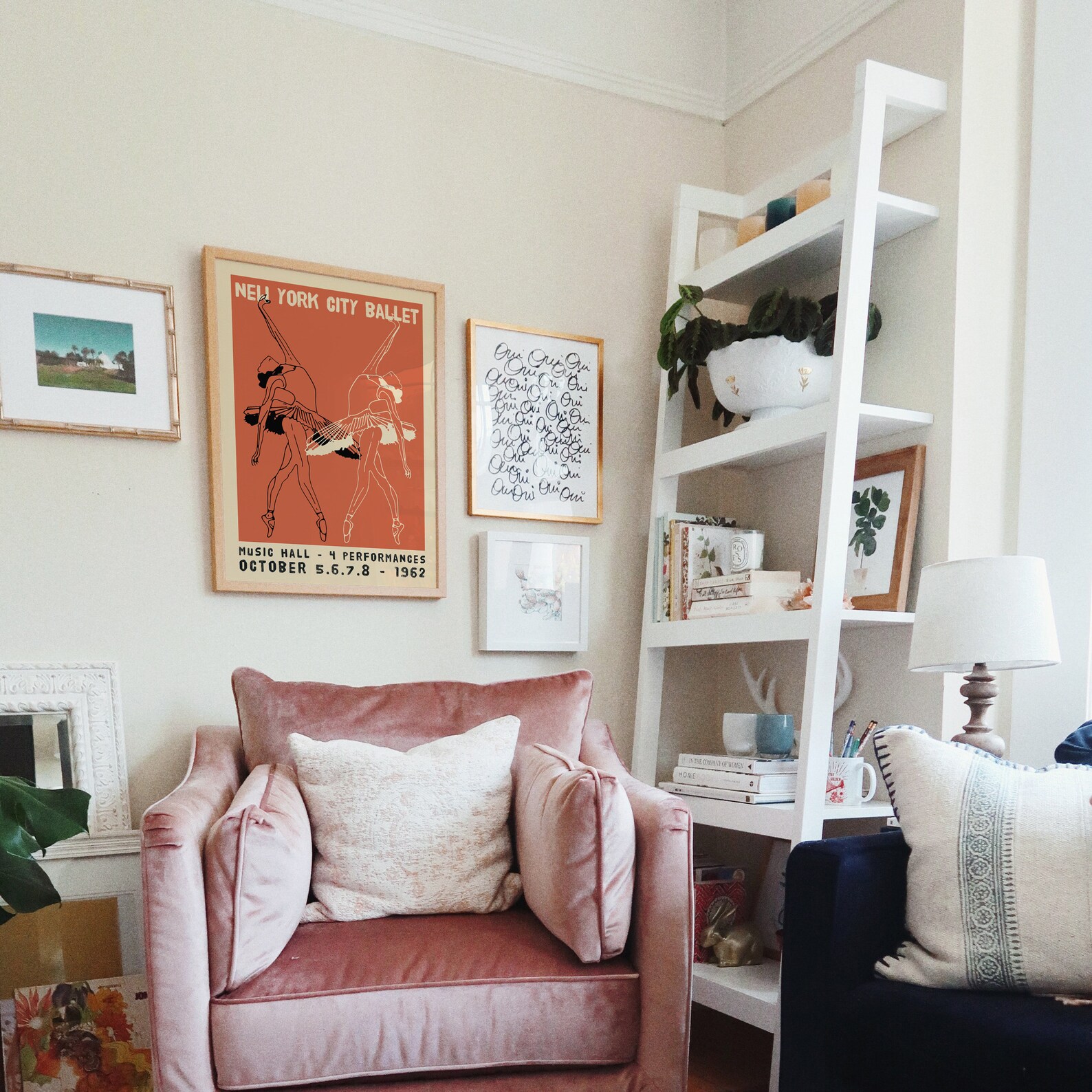 New York City Ballet Poster Music Hall Vintage Giclee - Etsy