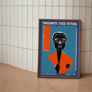 Tanglewood Jazz Festival Poster Music Concert Art Print Giclee ...