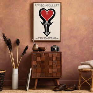 Romeo and Juliet Broadway Poster - William Shakespeare’s Classic Play ...