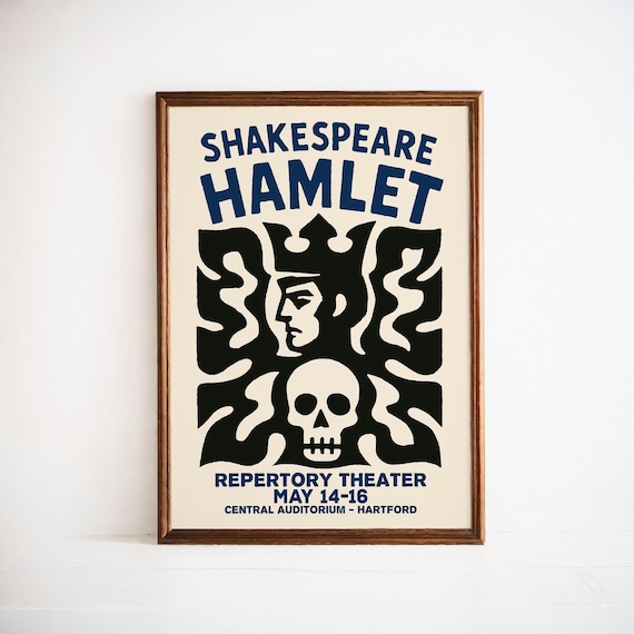 Vintage Hamlet Poster