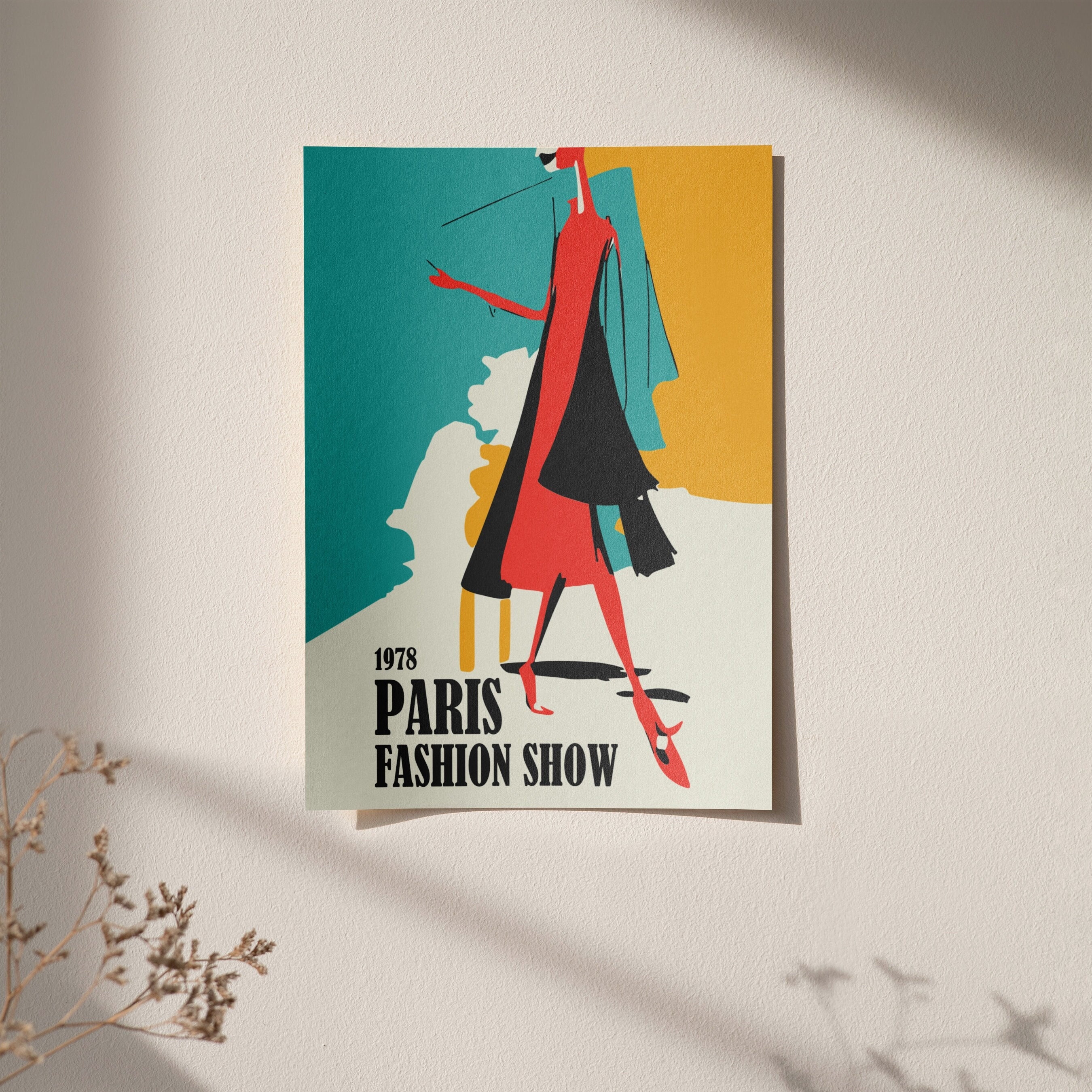 Vintage Paris Fashion Posters