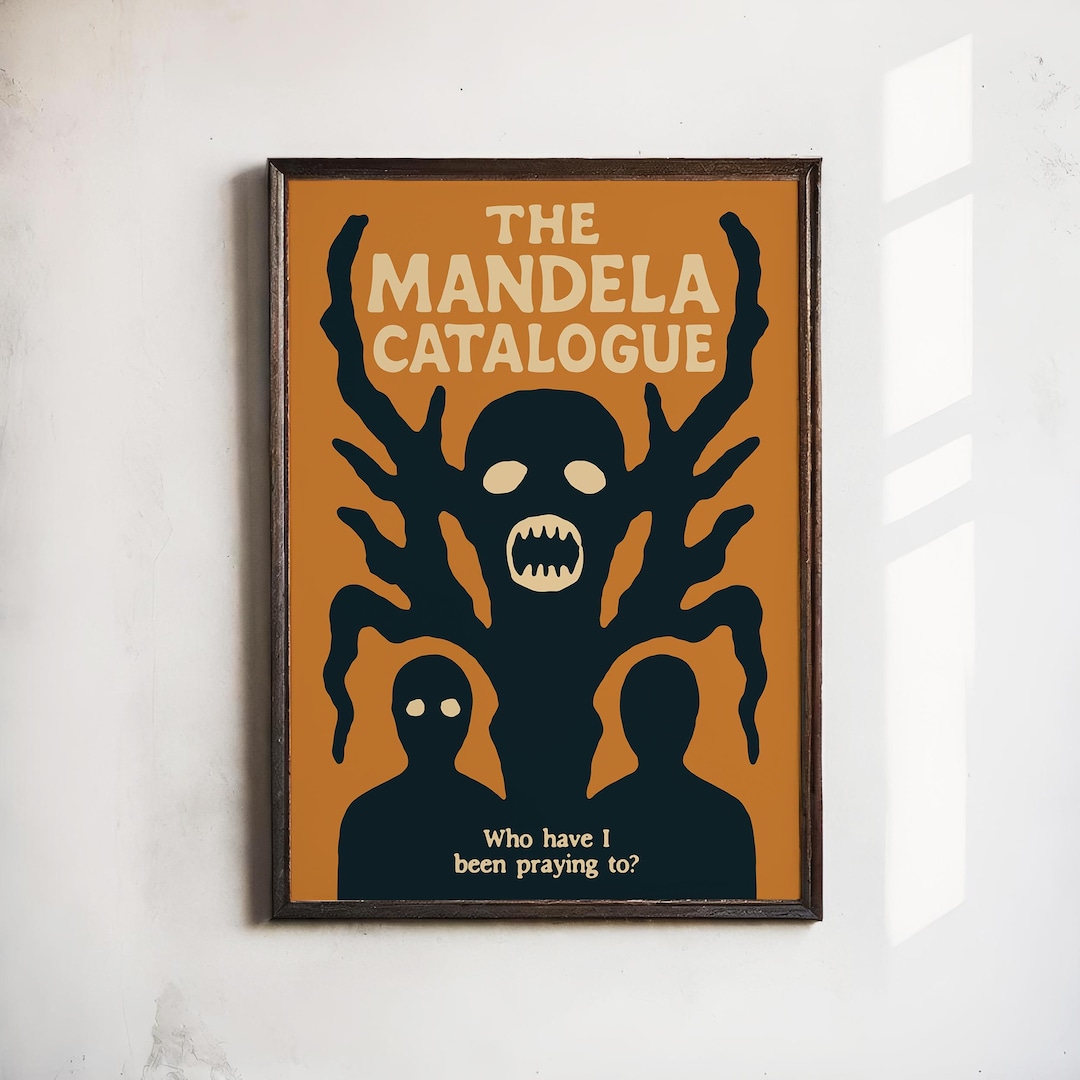 The Mandela Catalogue Poster: Creepy Analog Horror Art Print - Etsy