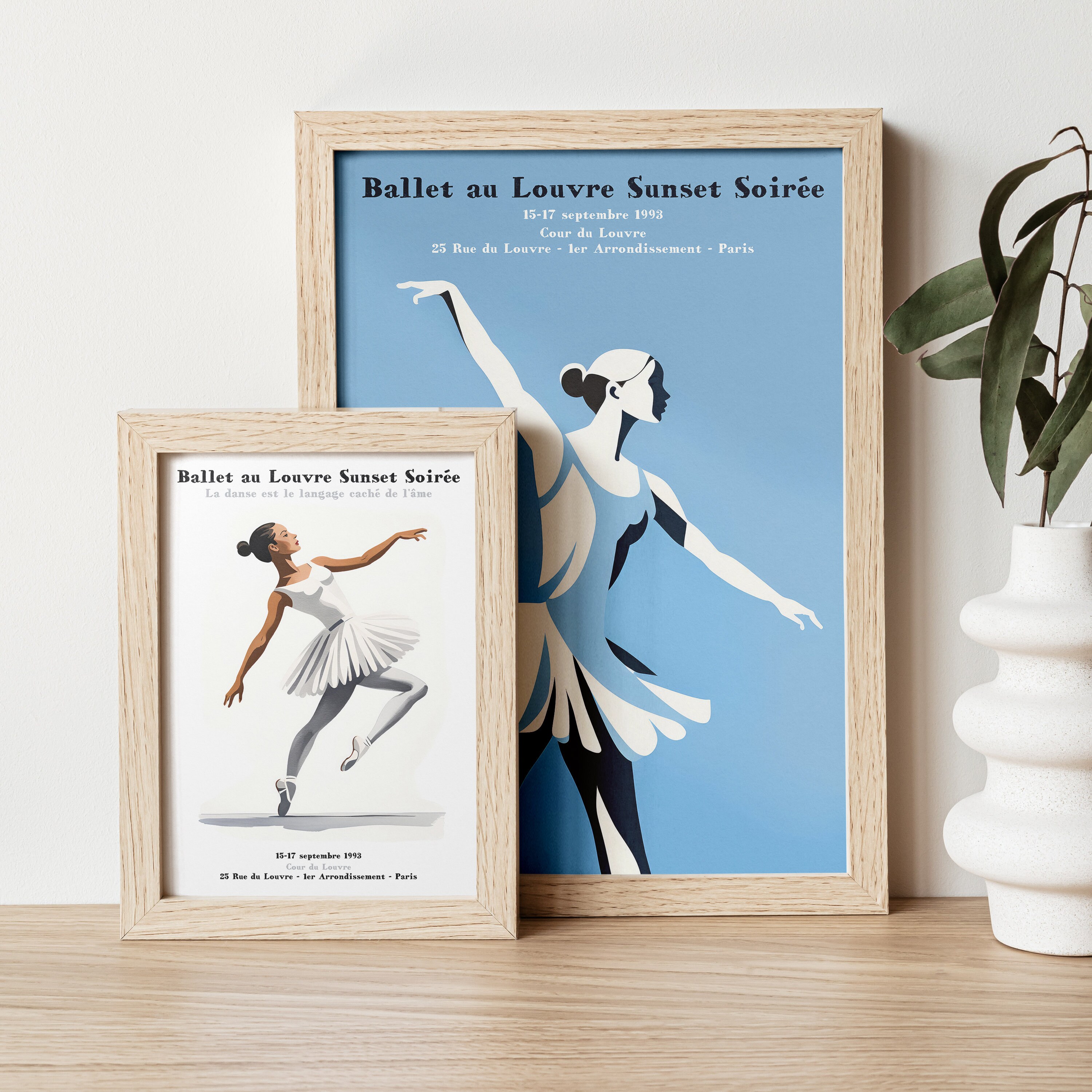 Louvre Ballet Poster Classic Dance Wall Art Prints Opera - Etsy