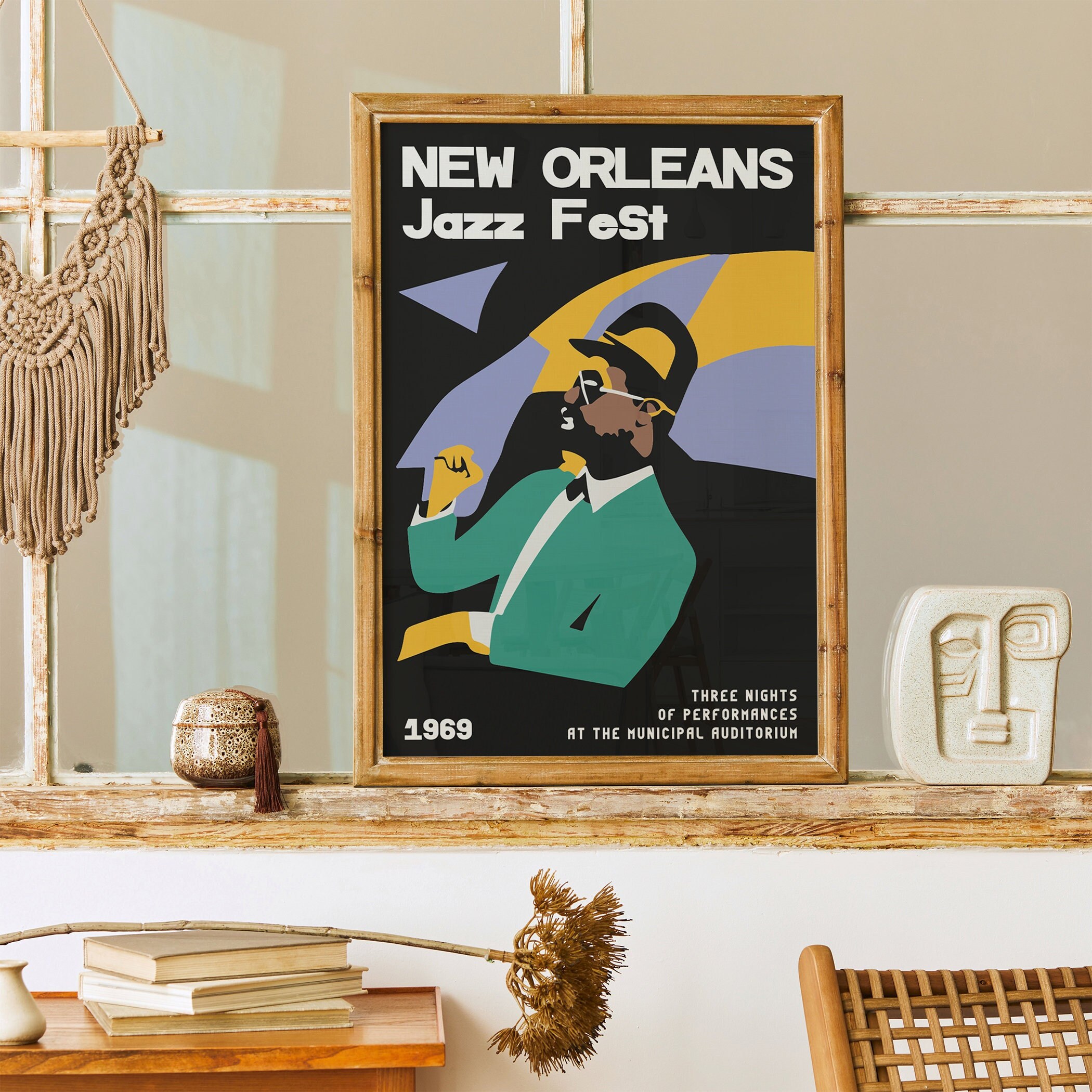 Vintage Jazz Fest Posters