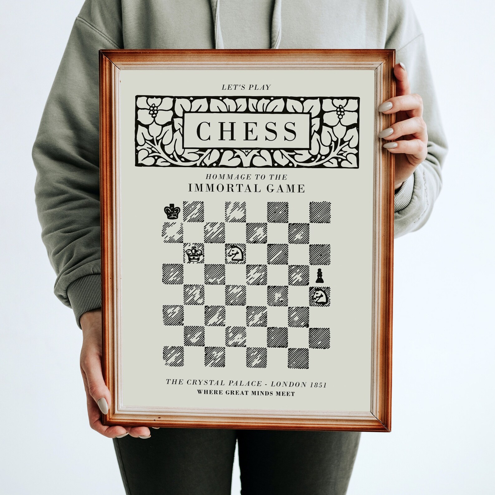 Classy Chess Poster Vintage Chess Art Prints Chess Wall Art - Etsy