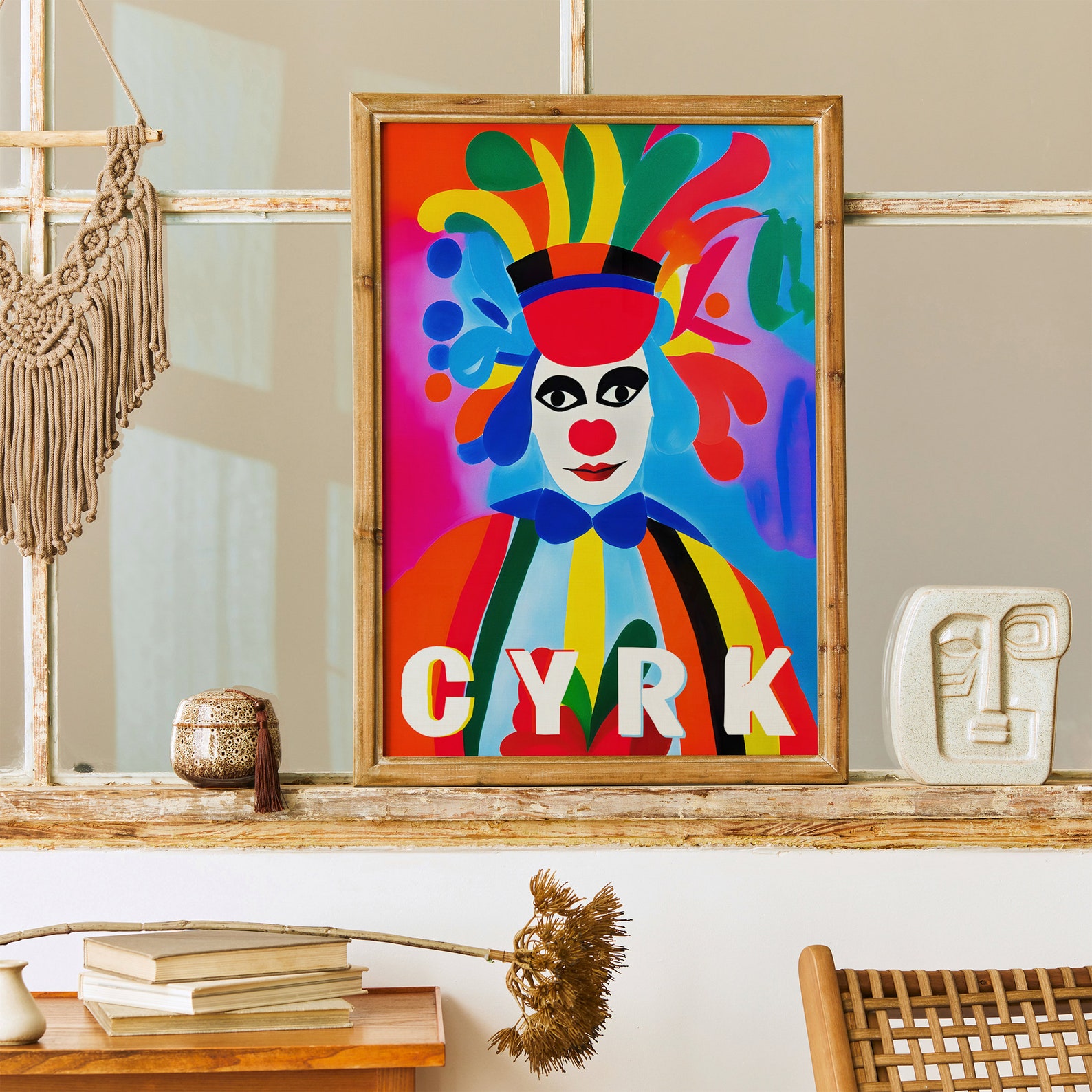 CYRK Polish Circus Poster Retro Advertising Poster - Etsy
