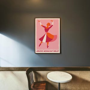 NYC Ballet Poster Jealous Moonlight Ballet Metropolitan Opera House of ...