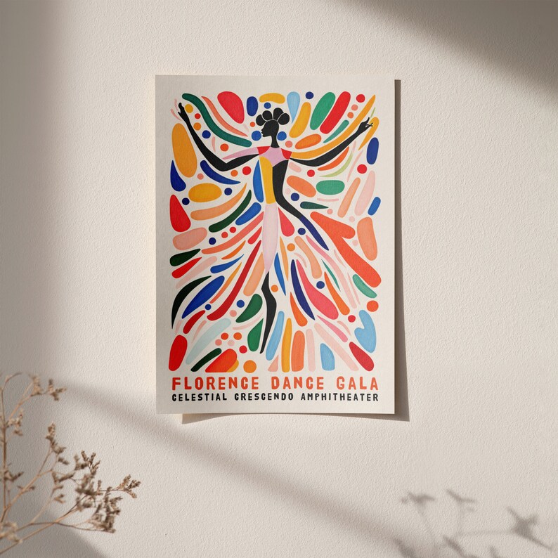 Italian Ballet Poster Florence Classic Dance Wall Art - Etsy