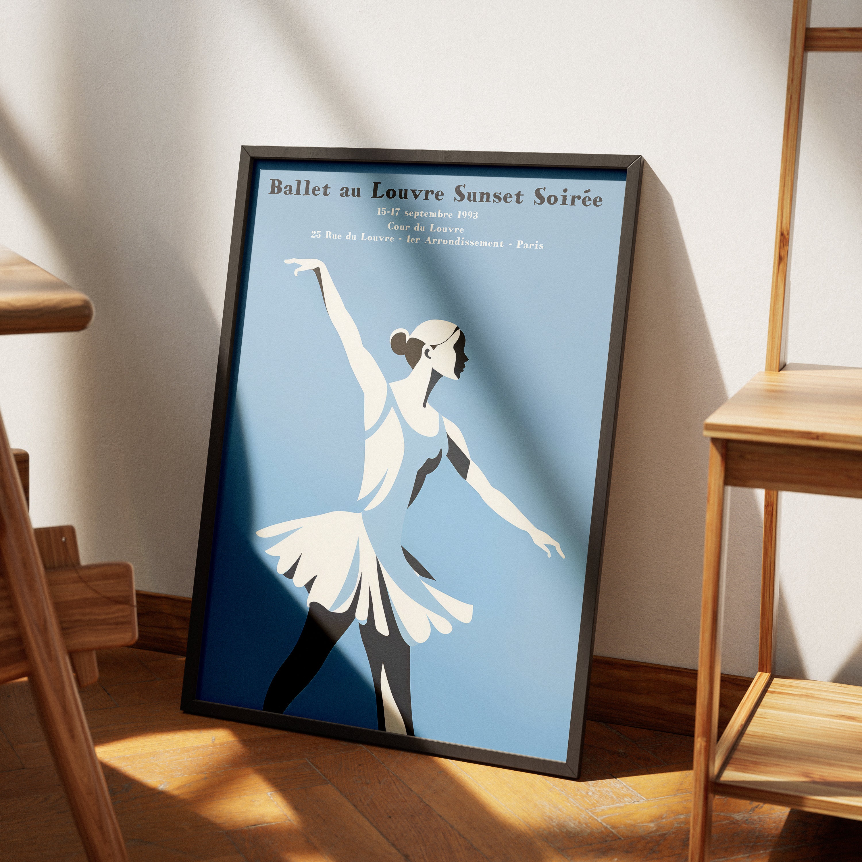 Louvre Ballet Poster Classic Dance Wall Art Prints Opera - Etsy