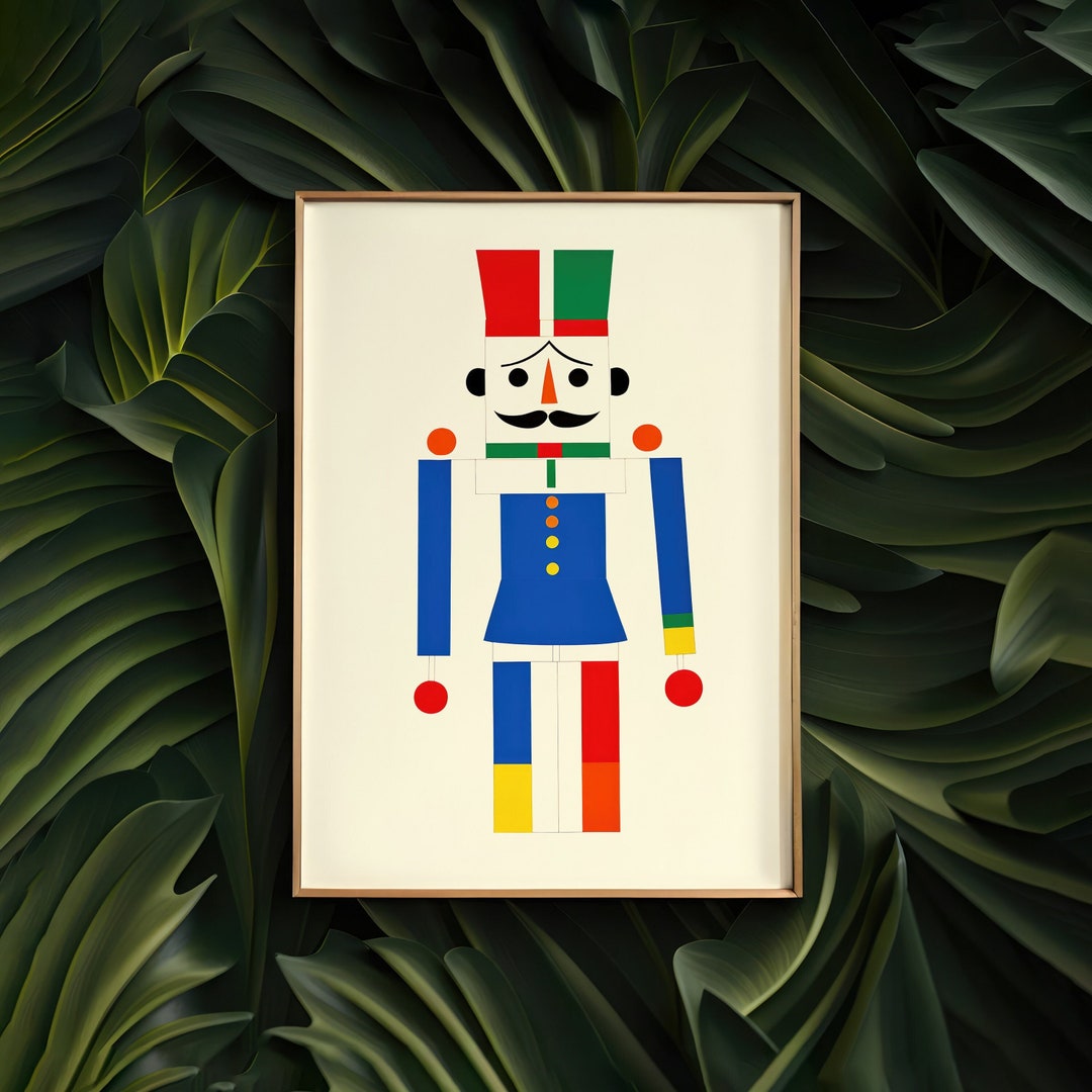 NUTCRACKER Art Print Christmas Wall Decor Holiday Poster - Etsy