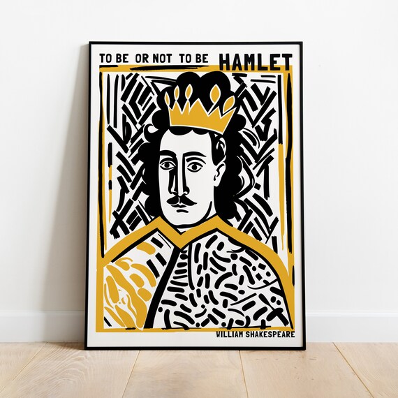 Hamlet To Be Or Not To Be Painting