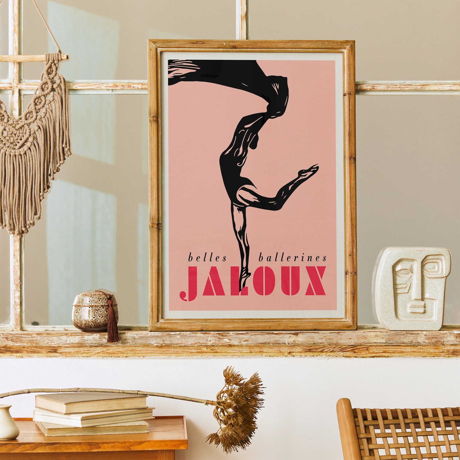 Ballet Pink Poster Ballerina Print Nursery Decor Ideas - Etsy