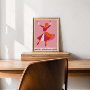 NYC Ballet Poster Jealous Moonlight Ballet Metropolitan Opera House of ...