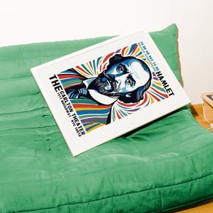 Hamlet Theater Poster - Vibrant Multicolor Art Print - Shakespeare ...