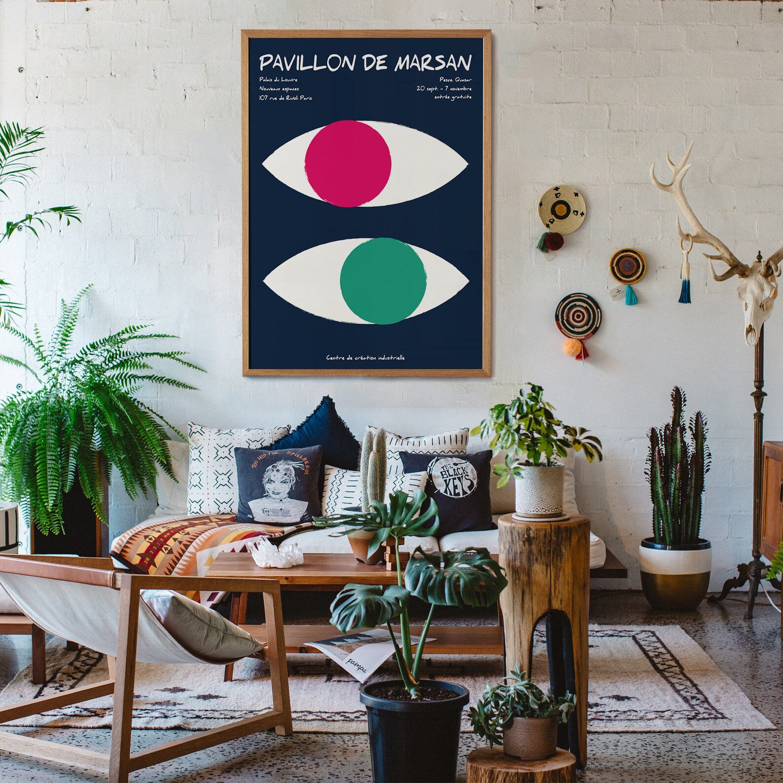 Mid-century Modern Exhibition Poster MARSAN PAVILION Poster - Etsy