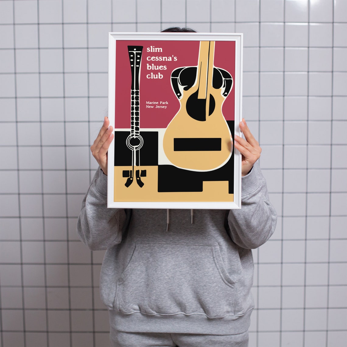 Blues Music Club Poster Advertising Giclee Reproduction - Etsy