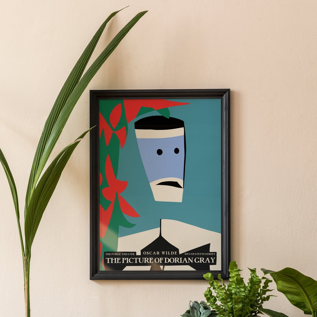 The Picture of Dorian Gray POSTER Literature Theatre Lovers, Classic ...