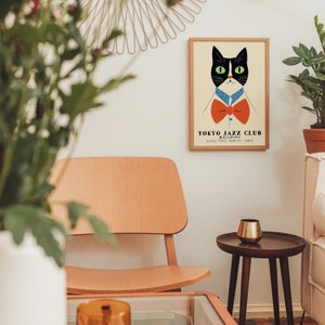 TOKYO JAZZ CLUB Poster - Sumida City - Music Wall Art Prints - Vintage ...