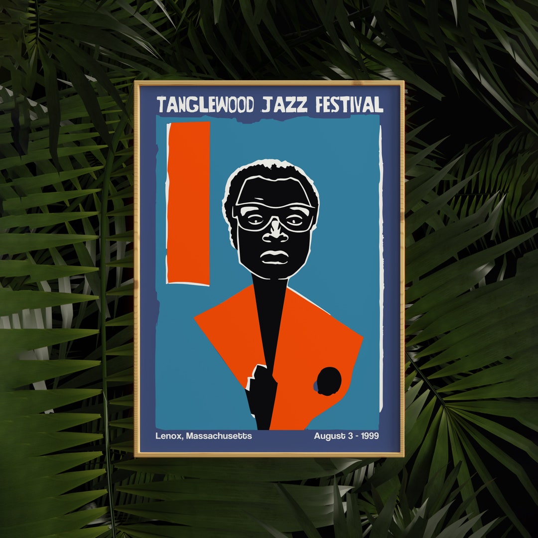 Tanglewood Jazz Festival Poster Music Concert Art Print Giclee ...