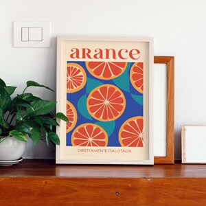 Italian Oranges Wall Art, Cucina Sign, Italy Home Decor, Kitchen Decor ...