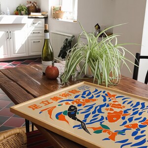 Koi Pond Poster - ADACHI MUSEUM of ART - Japanese Prints, Retro ...