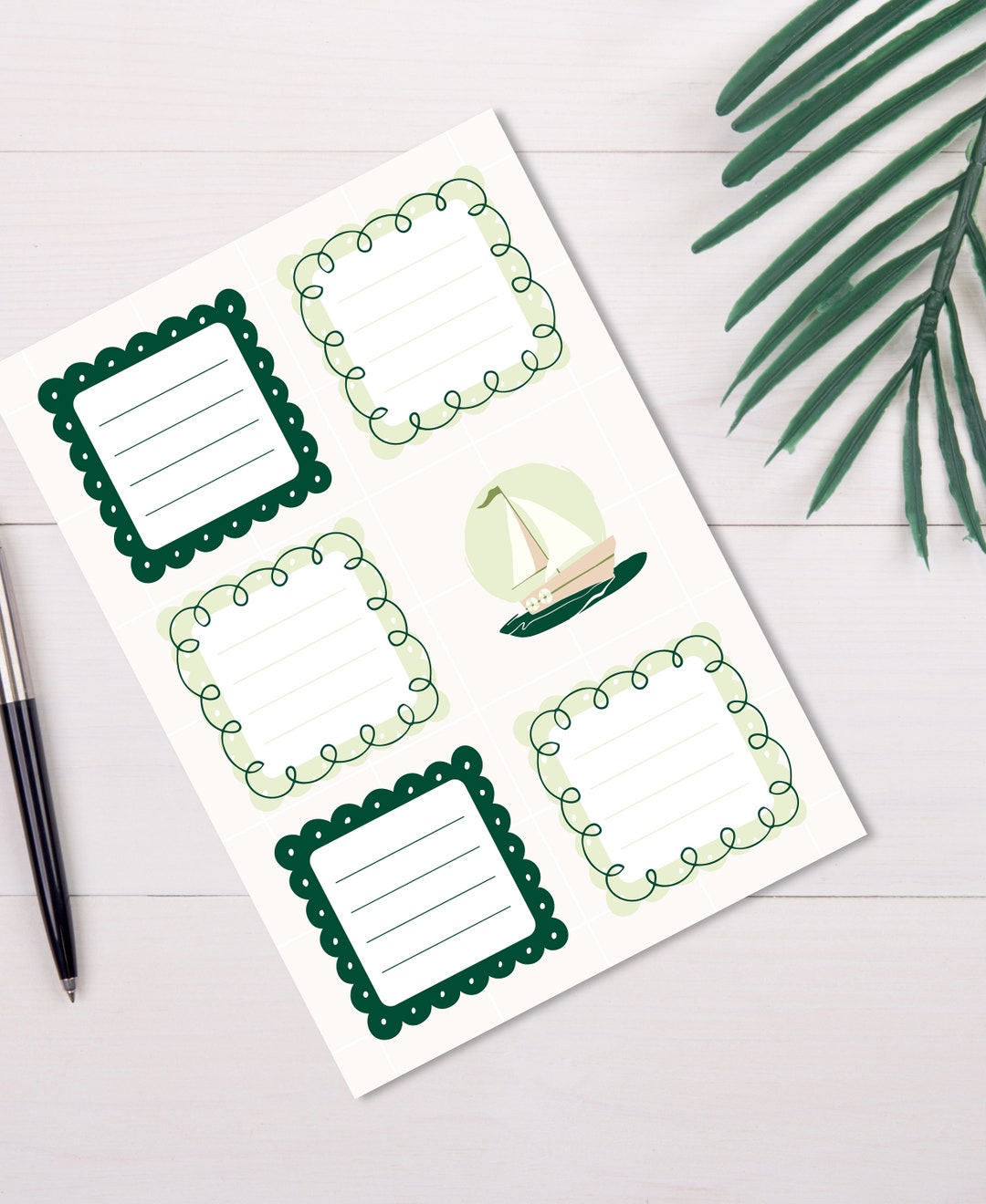 Set Sail Notes Printable - Etsy