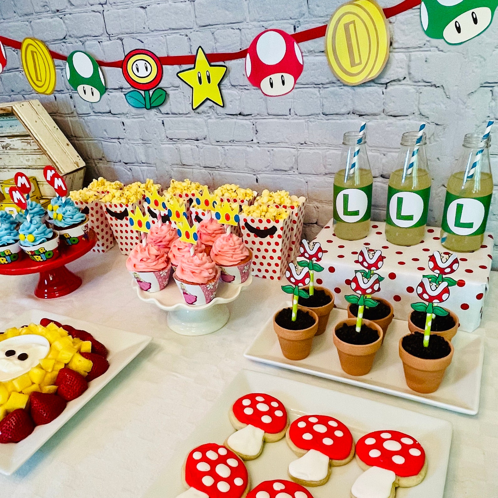 Super Mario Party Printables Package - Etsy