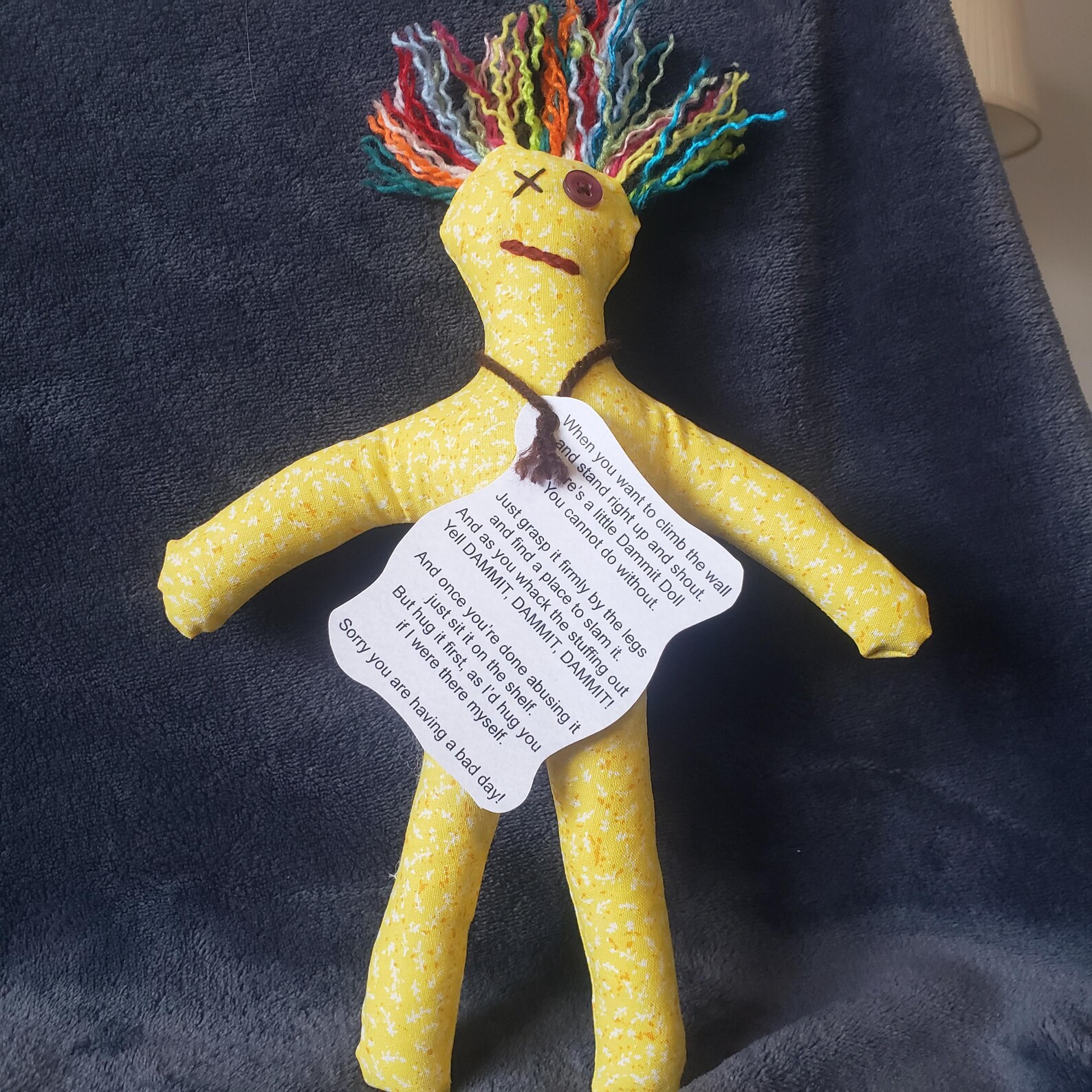 Dammit Doll | Perfect Gift for a Bad Day | Handmade in Texas - Etsy