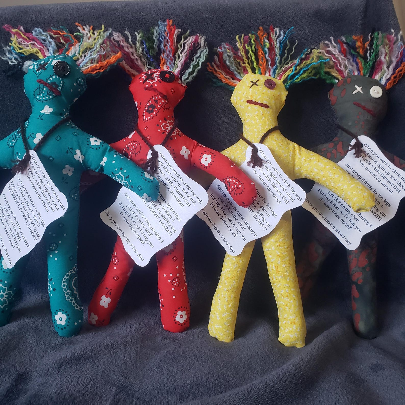 Dammit Doll | Perfect Gift for a Bad Day | Handmade in Texas - Etsy