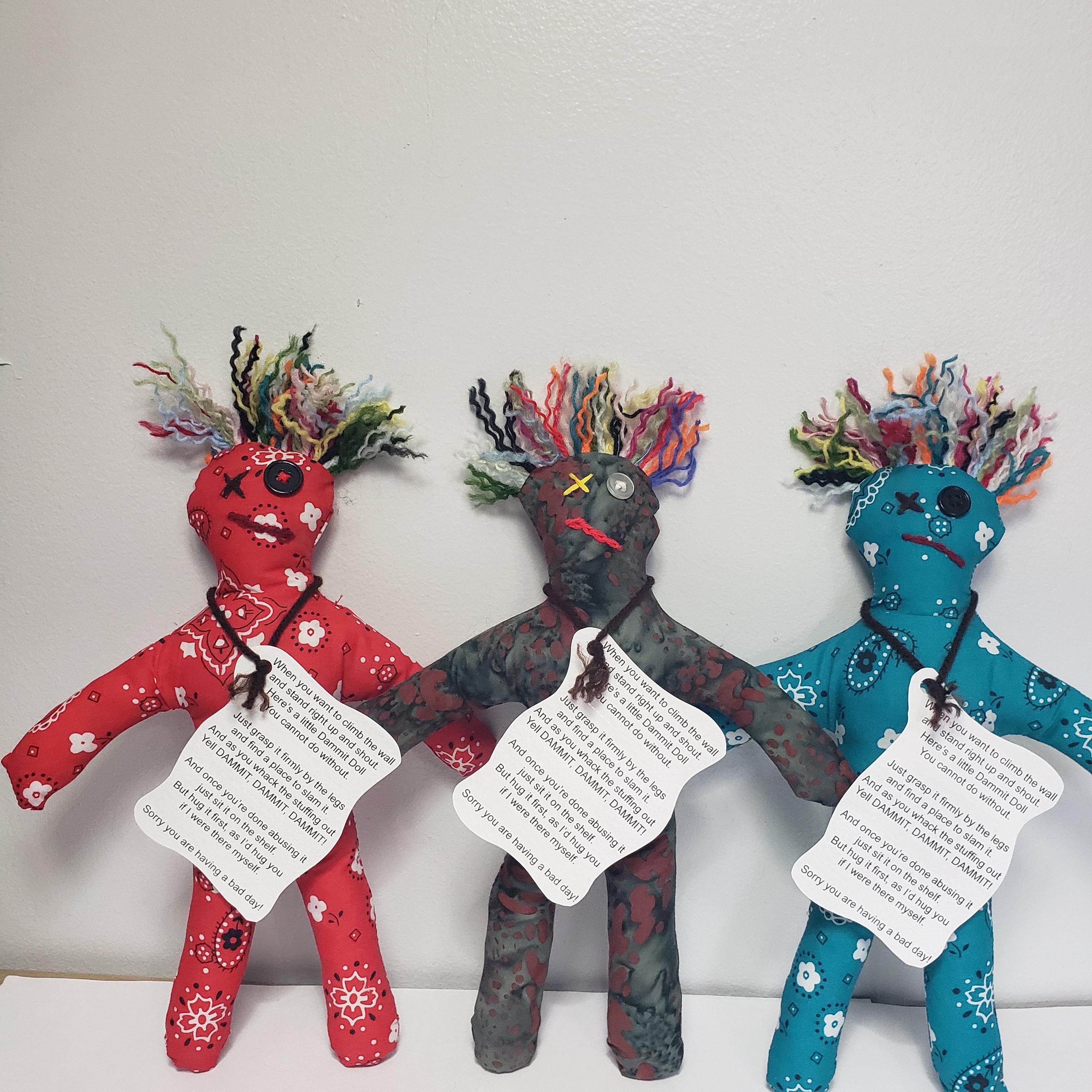 Dammit Doll | Perfect Gift for a Bad Day | Handmade in Texas - Etsy