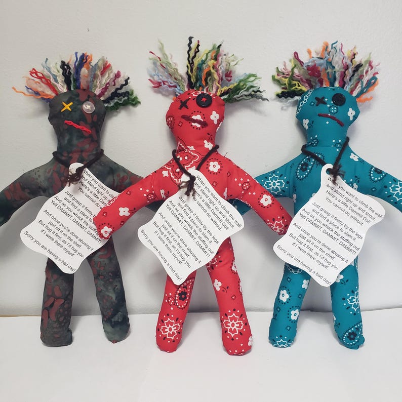 Dammit Doll | Perfect Gift for a Bad Day | Handmade in Texas - Etsy