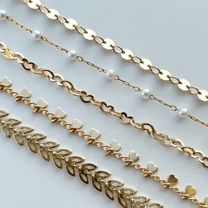 Gold Filled Heart Chain-toddler Bracelet-easter Outfit-easter Basket ...