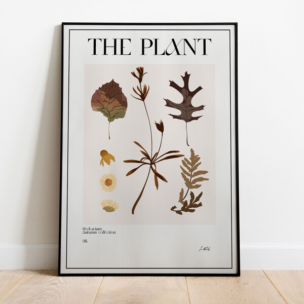 Plant Wall Art - Etsy