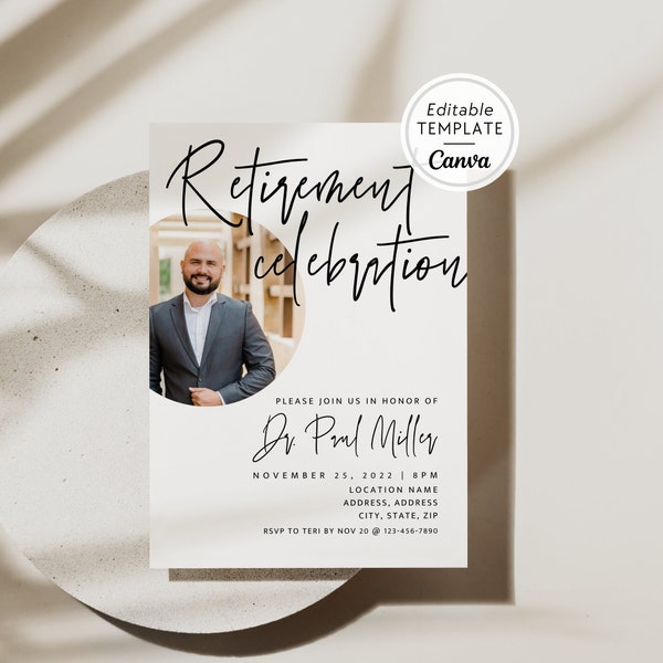 Retirement Card Printable - Etsy