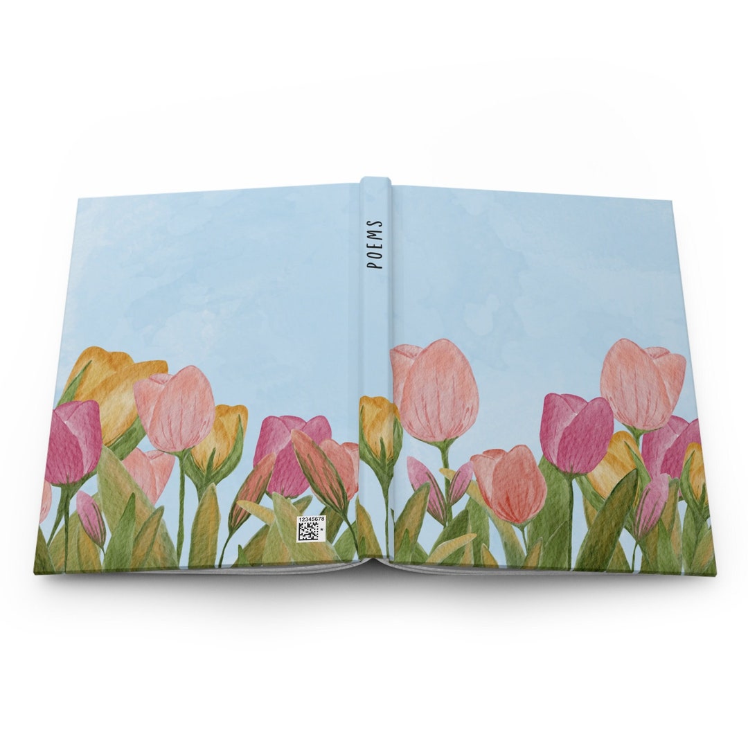 Tulip Poetry Journal Poem Journal Floral Poetry Journal - Etsy