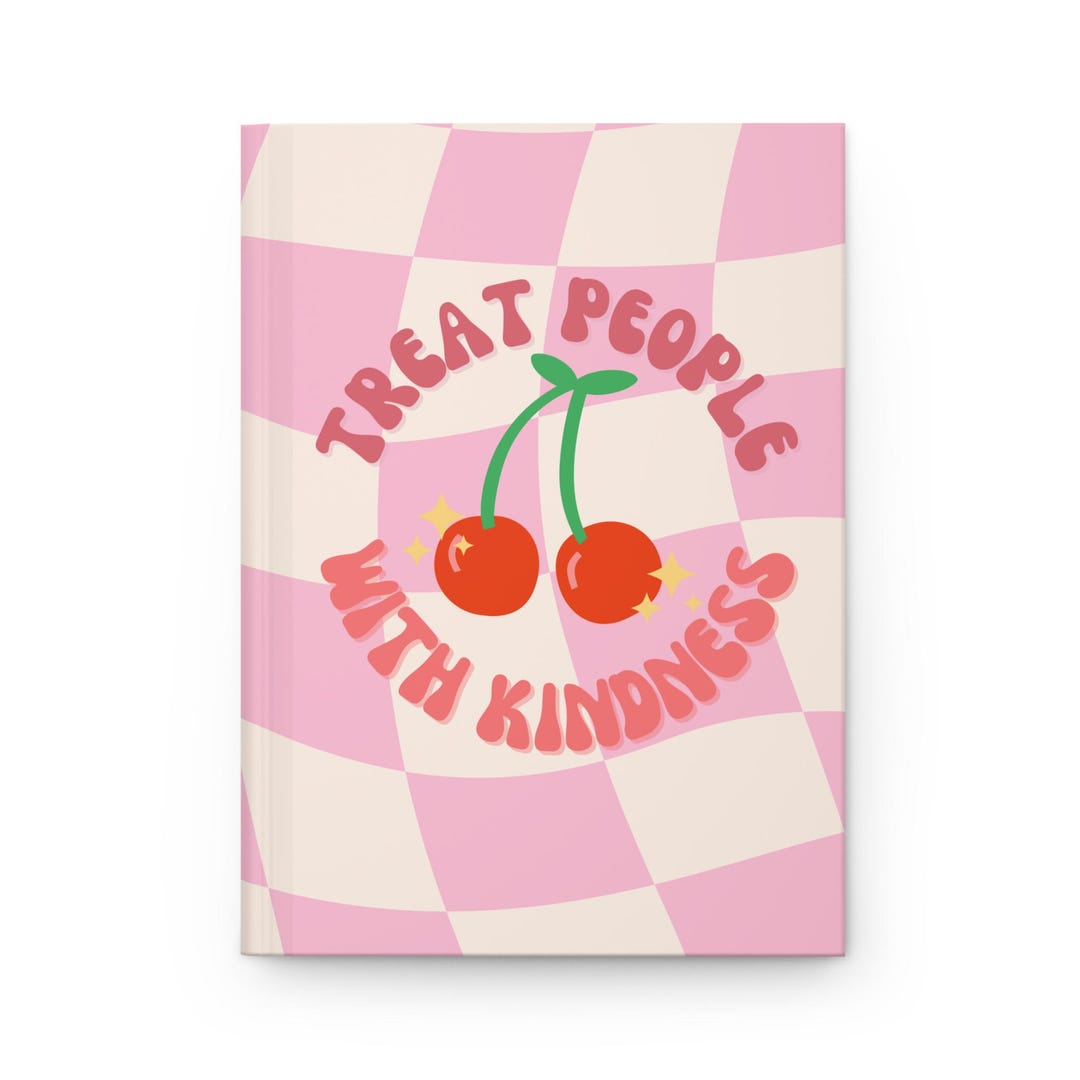 Harry Styles Cherry Notebook Treat People With Kindness Notebook Cute ...