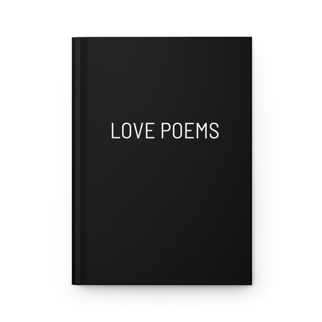 Love Poems Journal Poetry Notebook Poetry Journal - Etsy