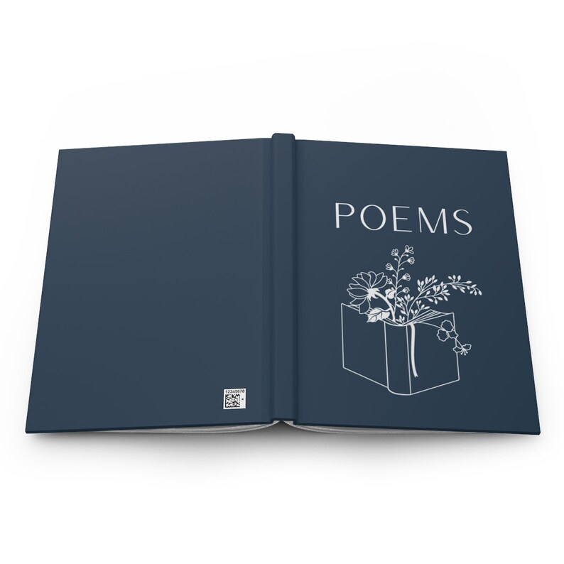 Poetry Journal Aesthetic Floral Poetry Notebook Hardcover Poem Journal - Etsy