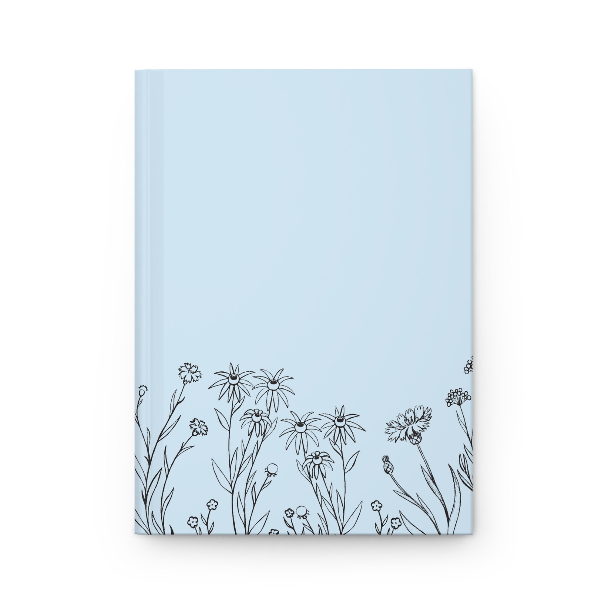 Wildflower Poetry Journal Aesthetic Floral Poetry Notebook Hardcover ...
