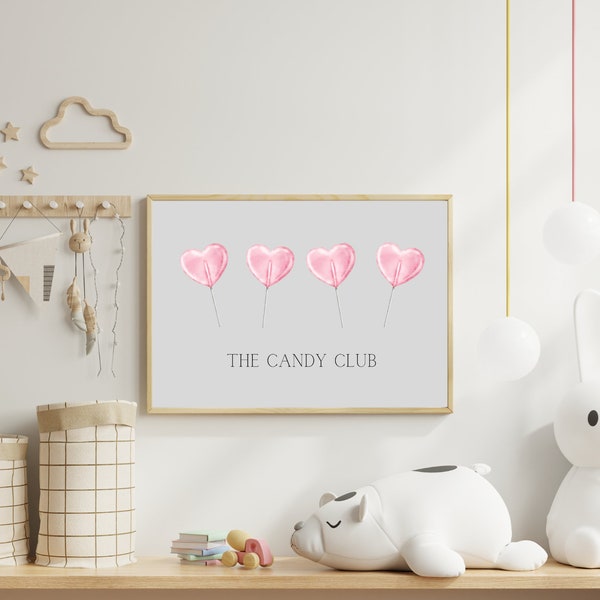 Candy Print - Etsy