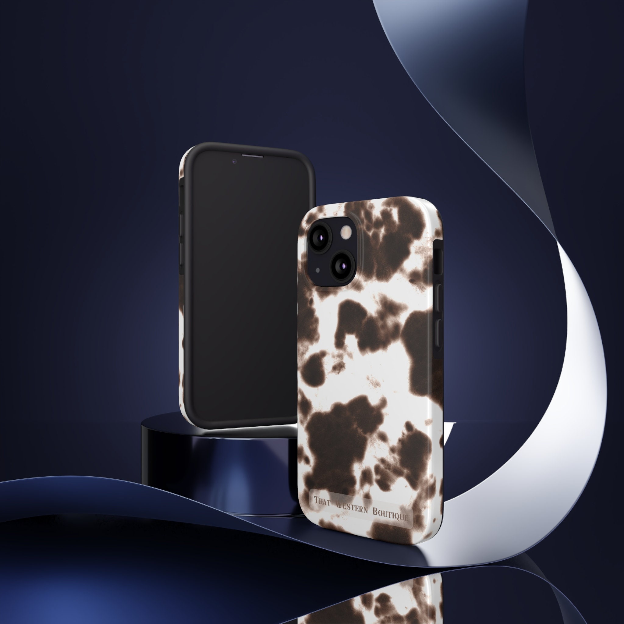 Cow Print Phone Case, Western Style Phone Case, Rodeo Phone Case, Rodeo ...